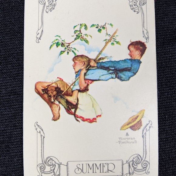 Other | Vintage Norman Rockwell Summer Playing Cards | Poshmark